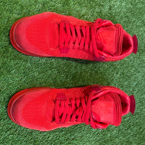 Jordan | Shoes | Retro Jordan 4 Flyknit University Red | Poshmark
